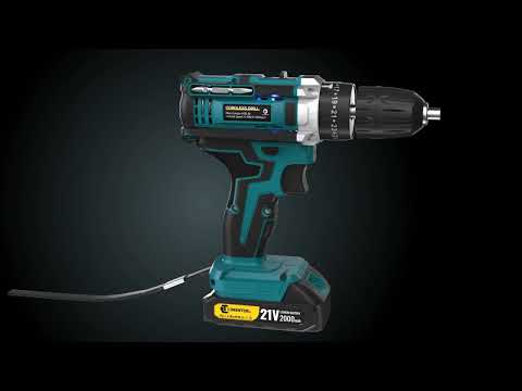 Conentool 21V Cordless Drill Driver Set, Electric Screwdriver with 2X ...